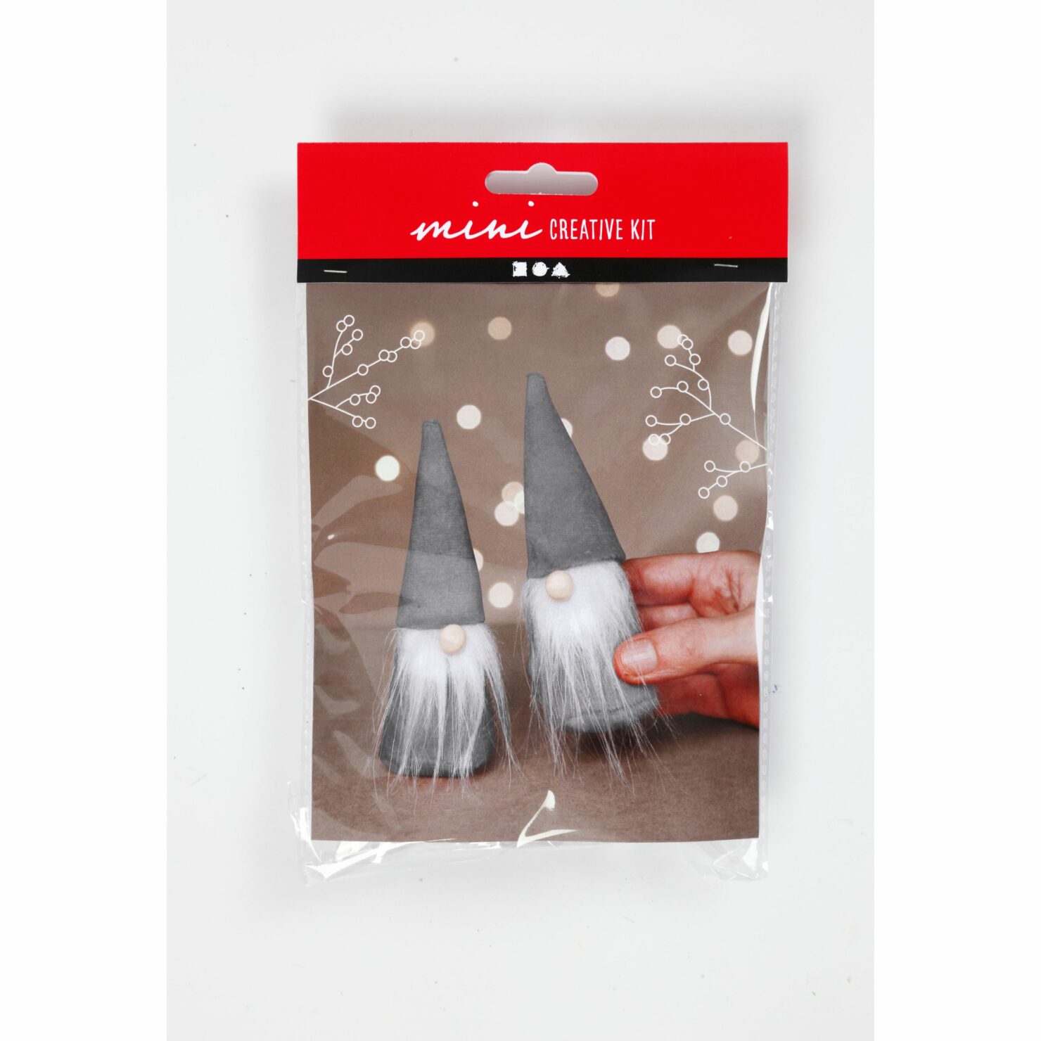 Mini DIY Kit Skandinavisk tomte 12cm - Festfabriken.se
