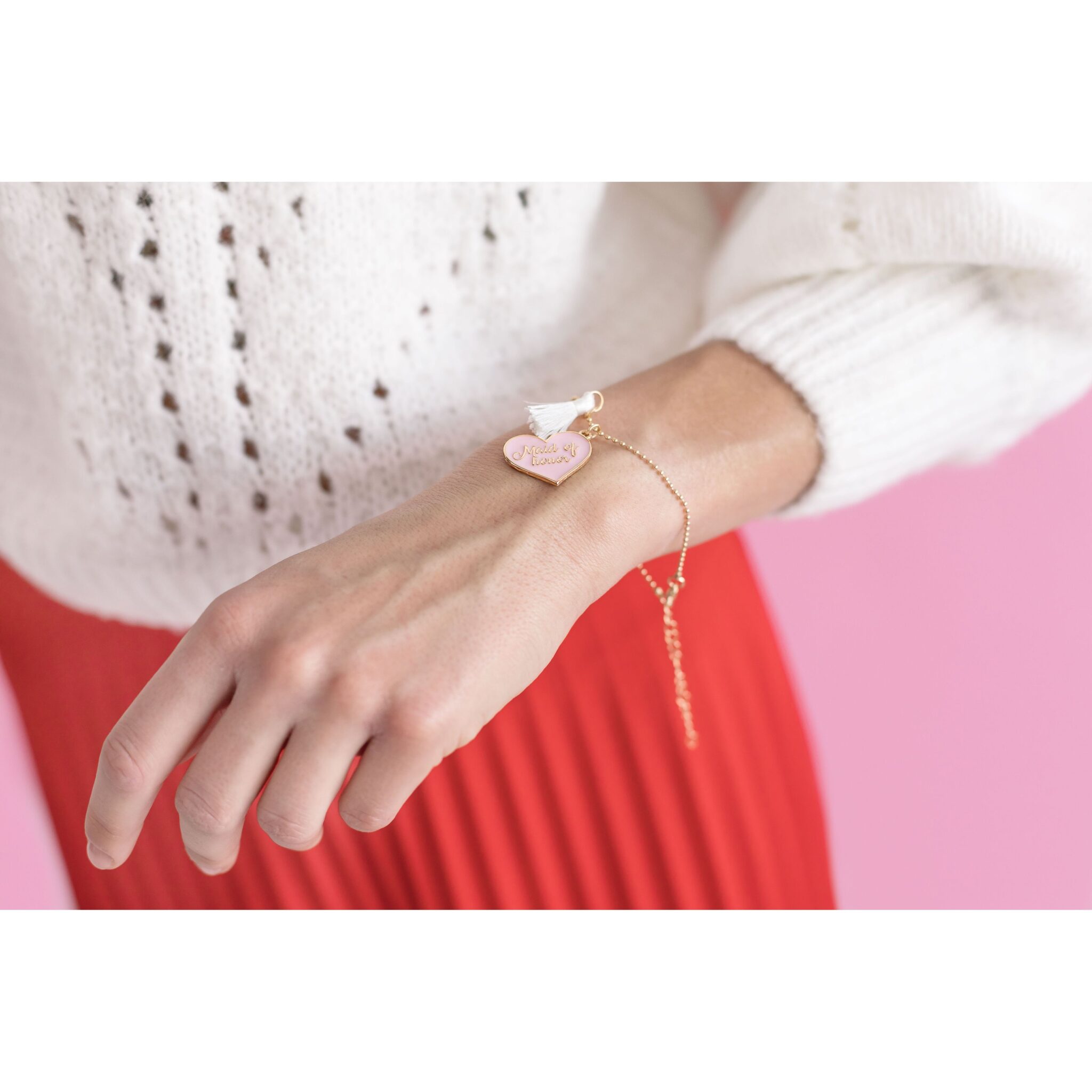 Kort Bridesmaid m. Armband