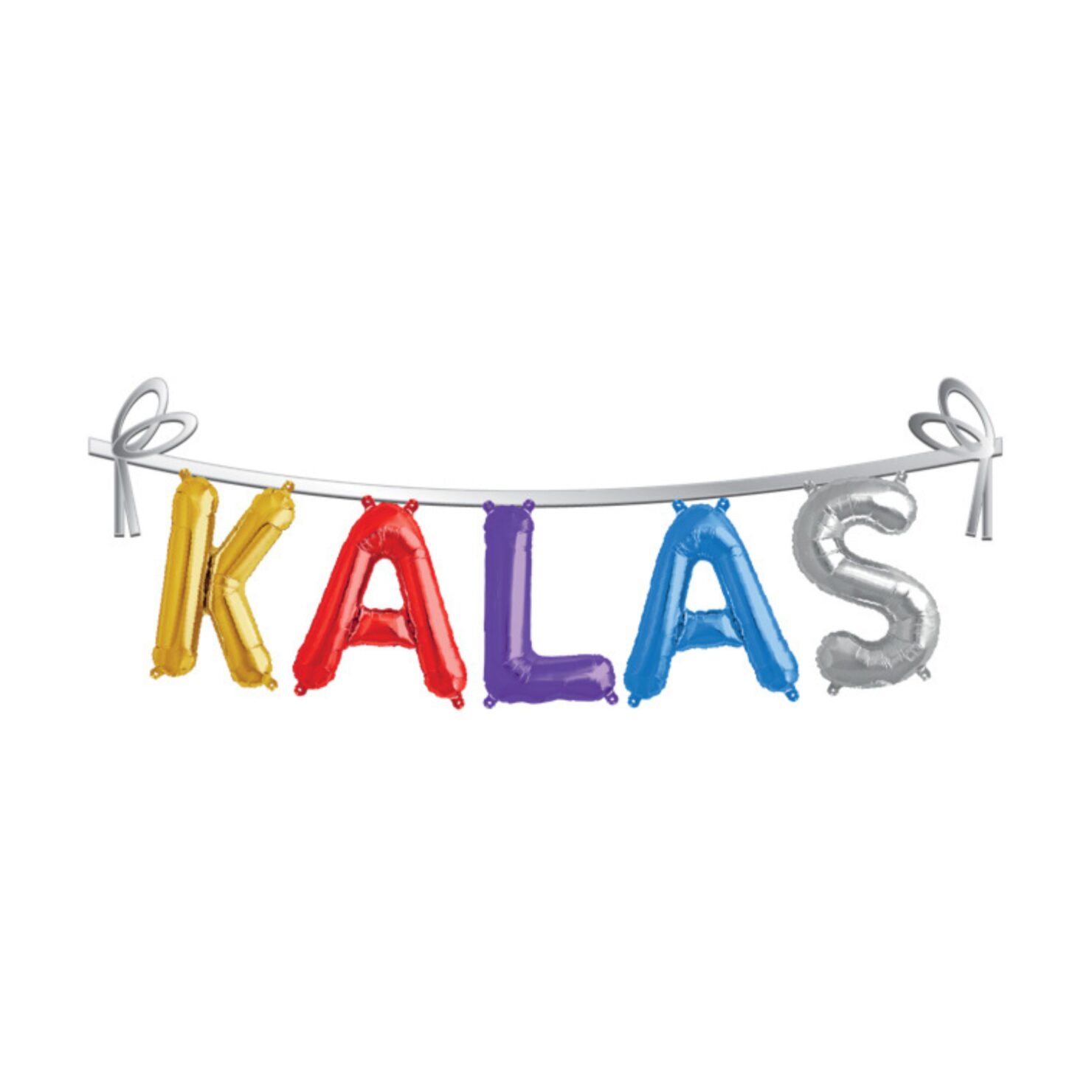 Folieballong "KALAS" girlang - Festfabriken.se