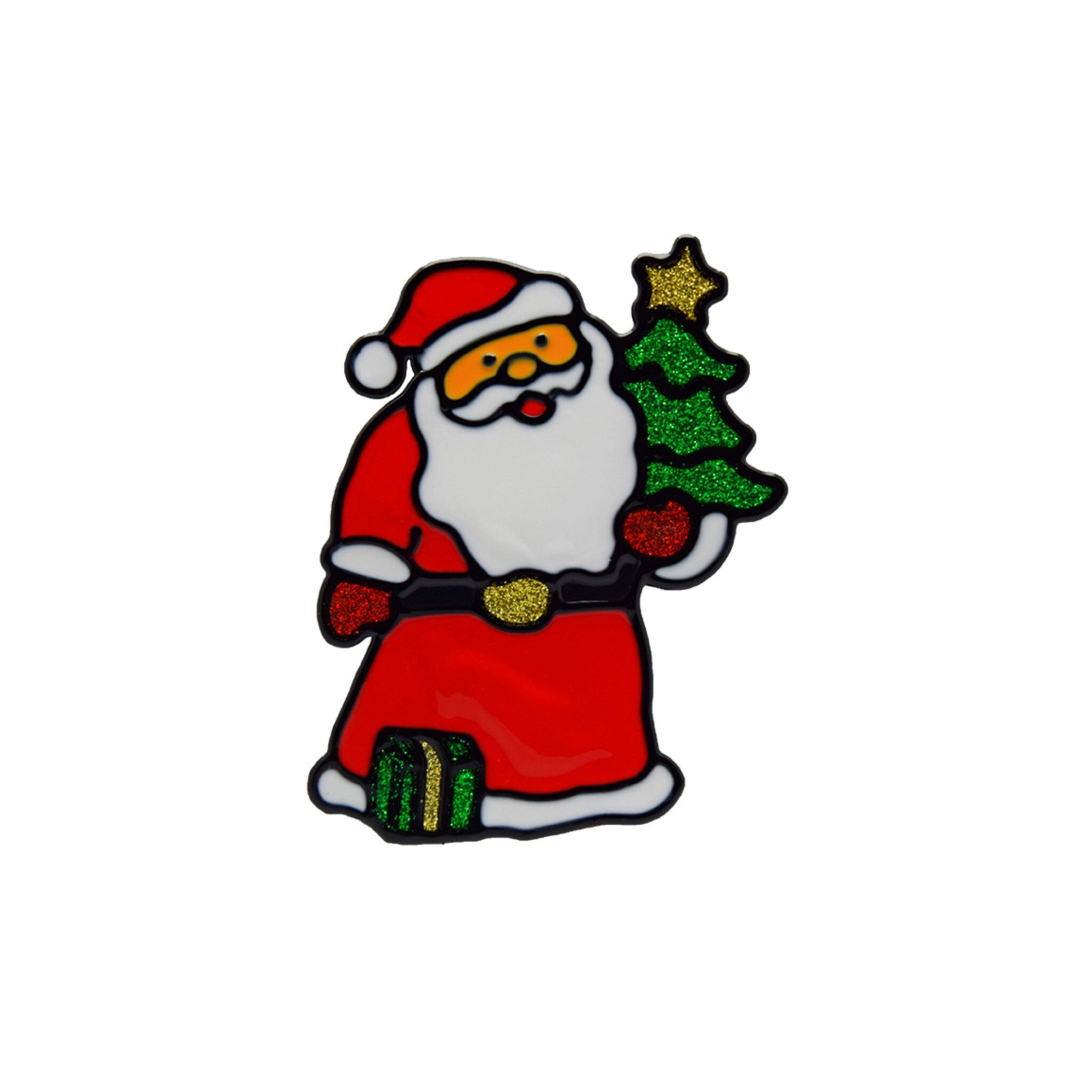 Fönstersticker Tomte - Festfabriken.se