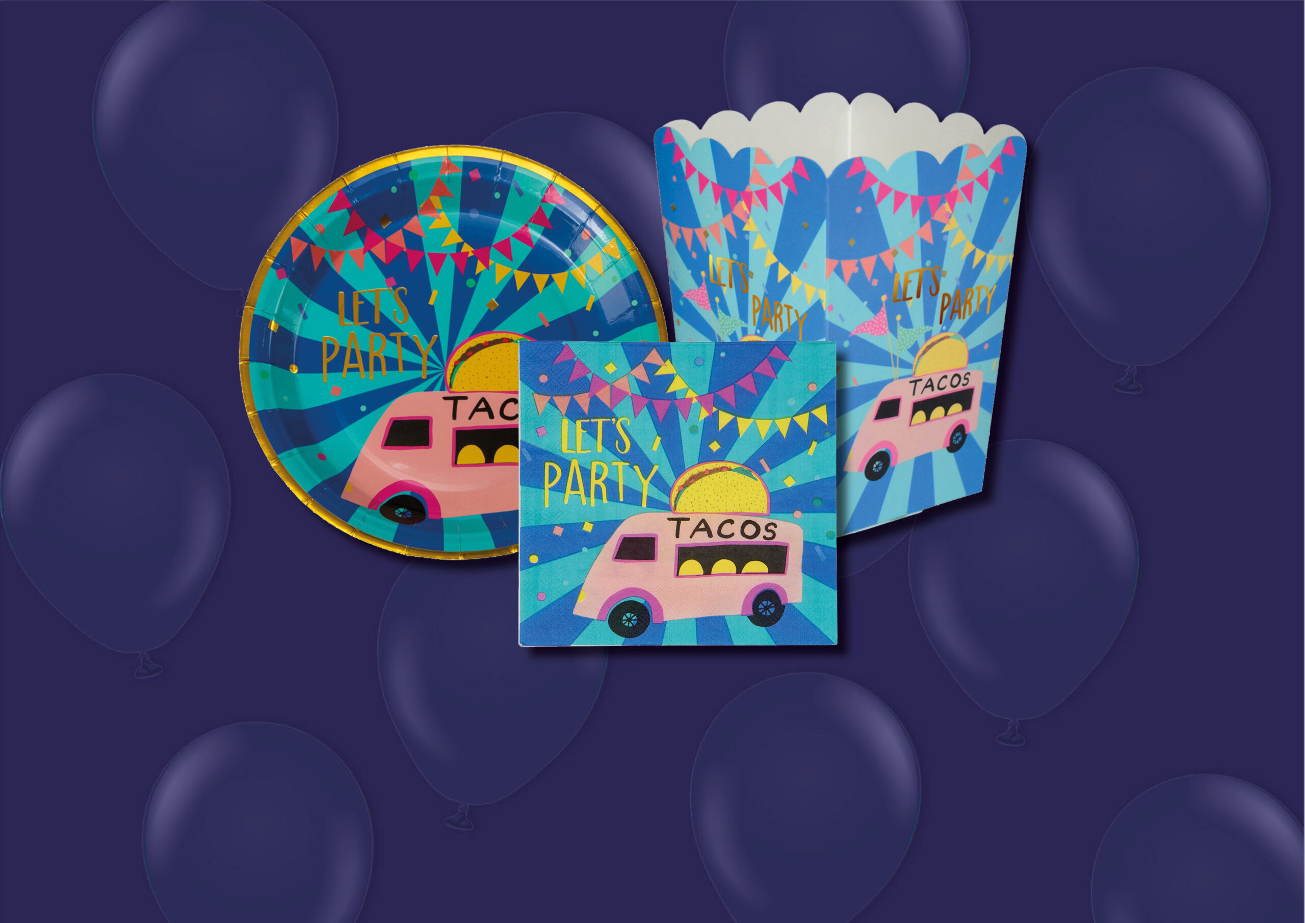 Let´s Party Tacos-tema - Festfabriken.se