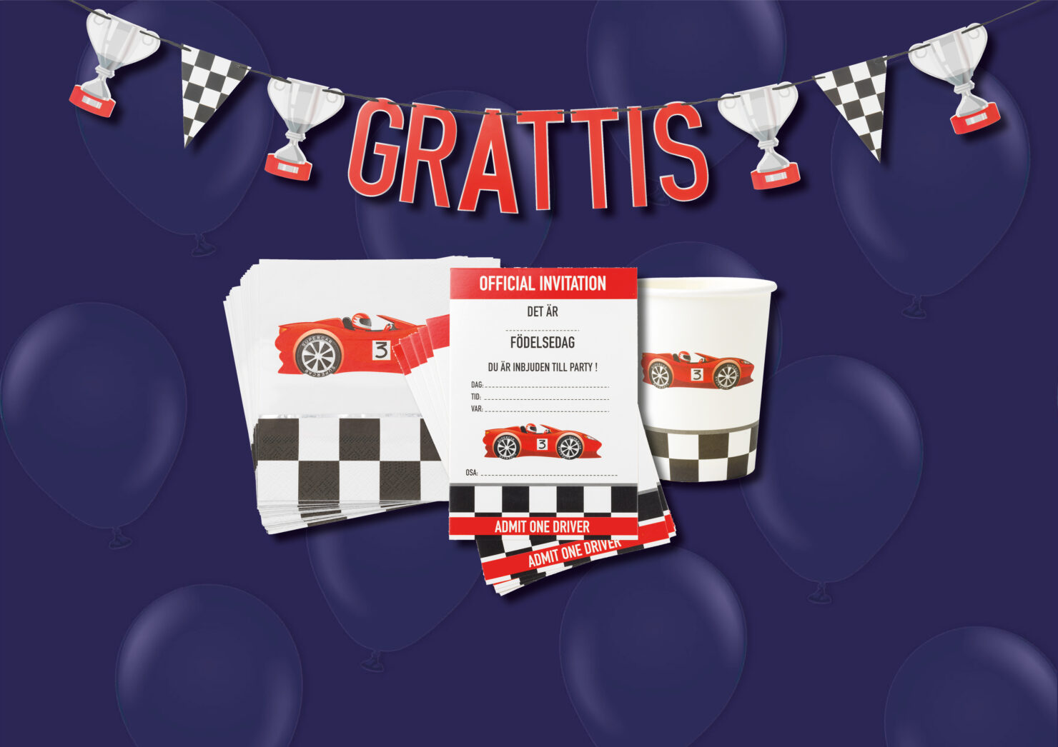 Racing-tema - Festfabriken.se