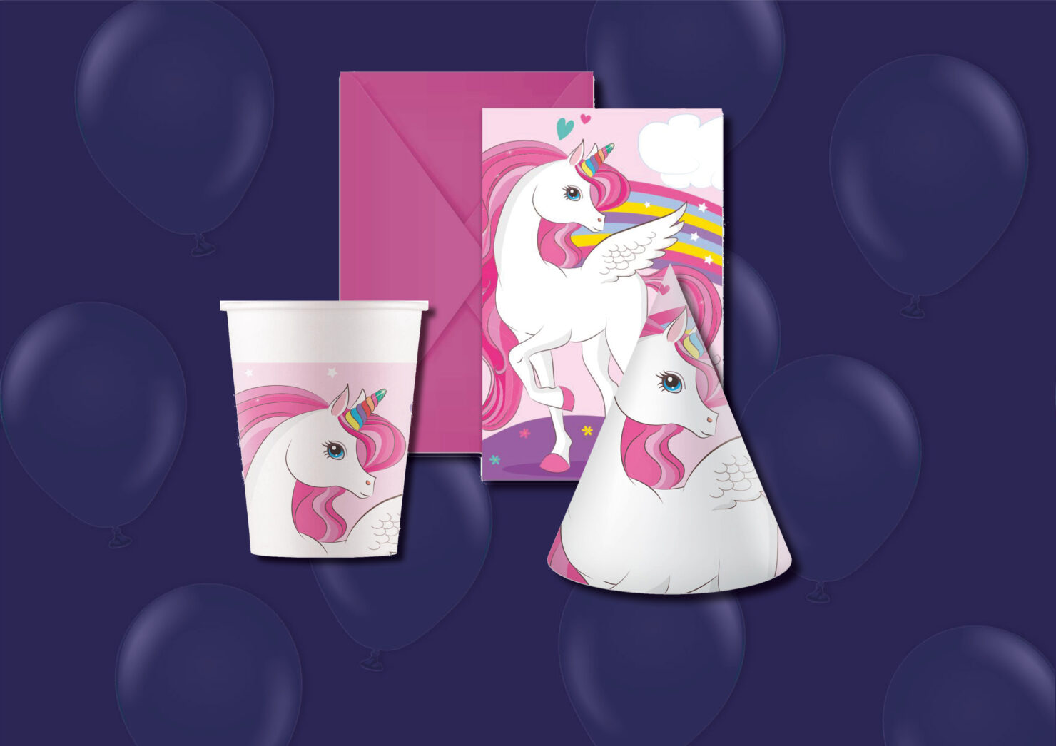 Unicorn-tema - Festfabriken.se